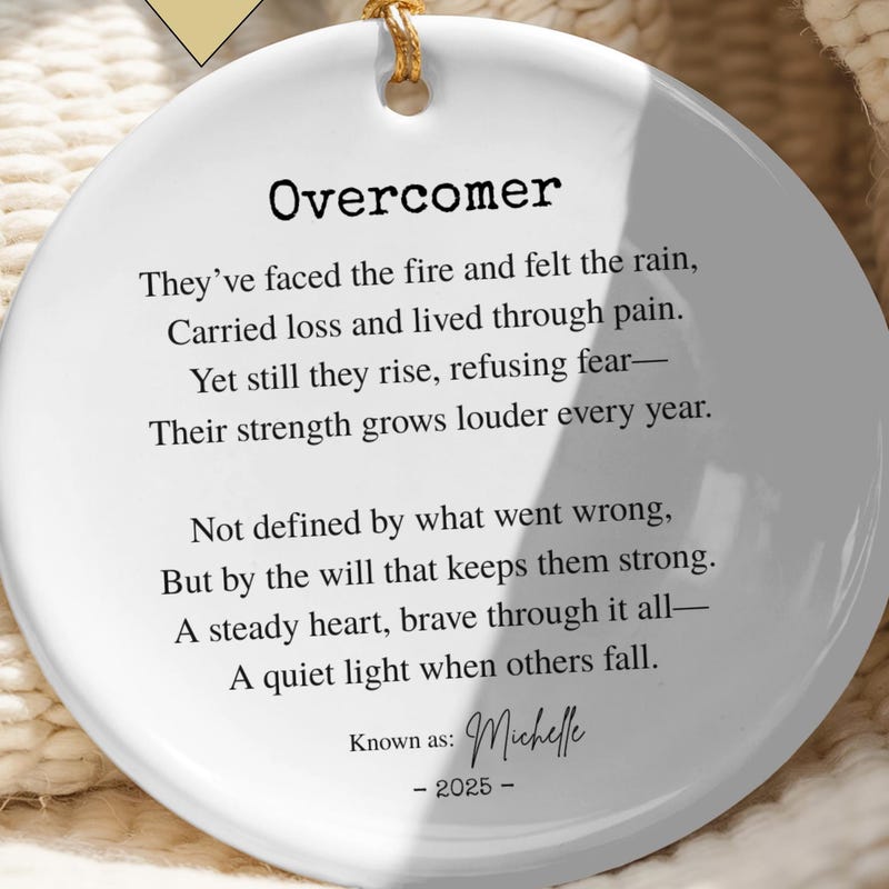 Warrior Strength Ornament - Etsy