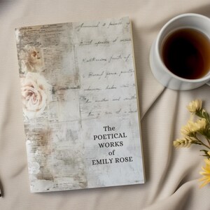 Personalized Poetry Journal Custom Poem Book, Writer Gifts, Poetry ...