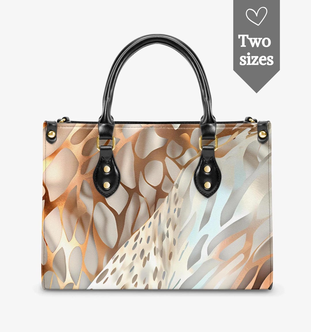 Unique Animal Print Purse Chic Leopard Print Handbag Top Handle Stylish ...