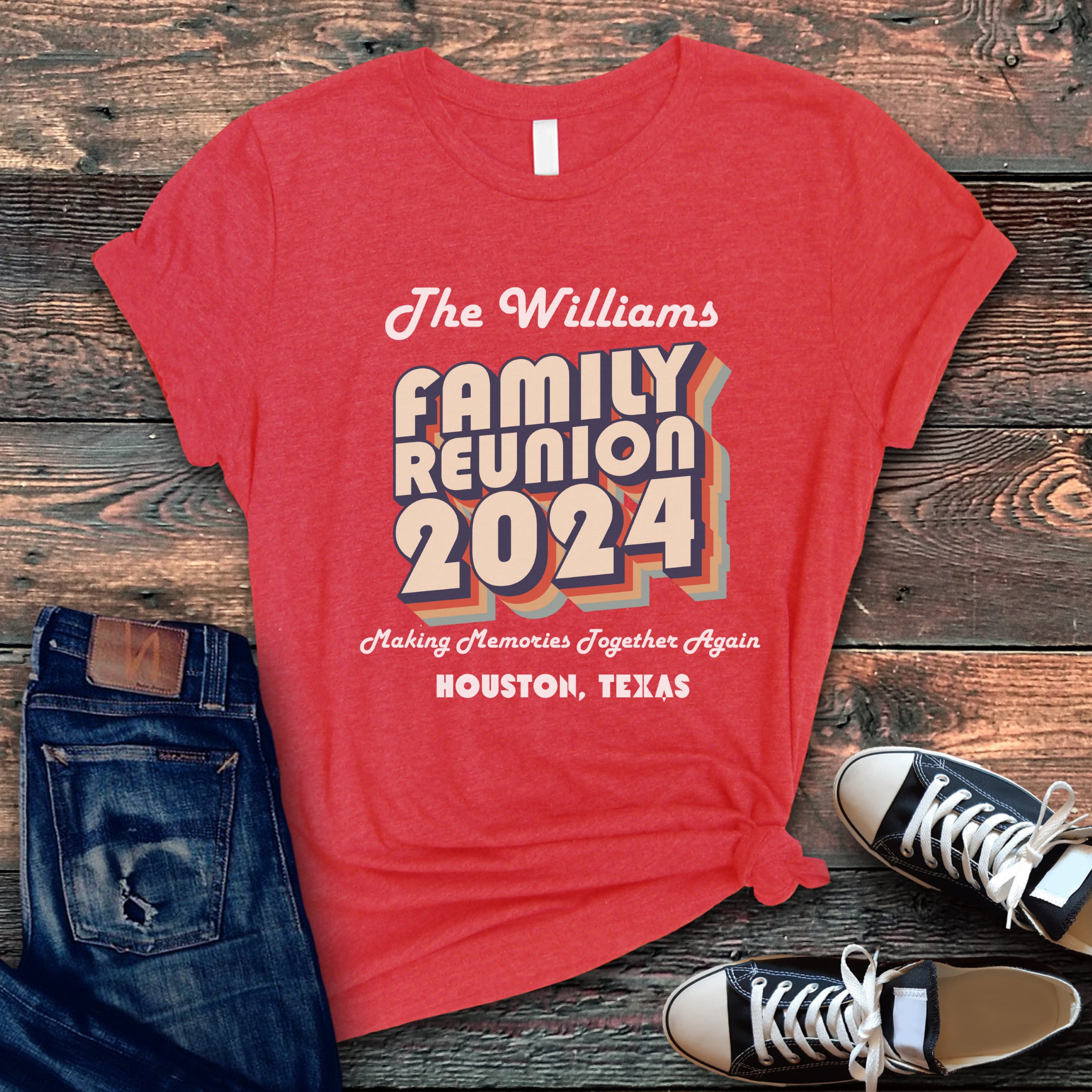 Retro Family Reunion Tshirt, Black Family Reunion Shirt, Family ...
