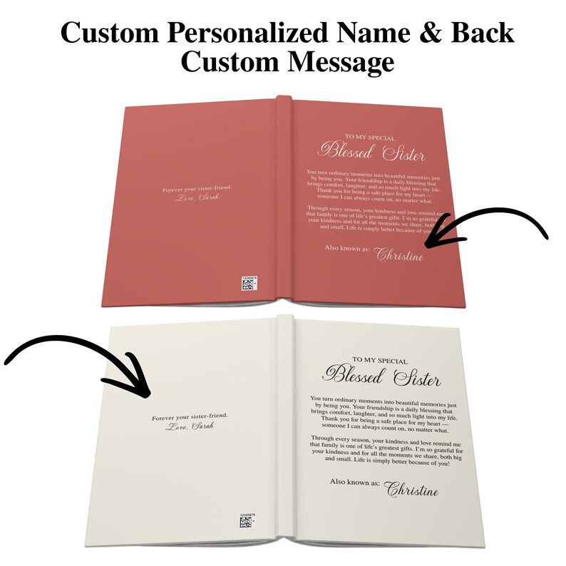 Personalized Sister Gift, Sister Birthday Gift, Gifts for Sister ...