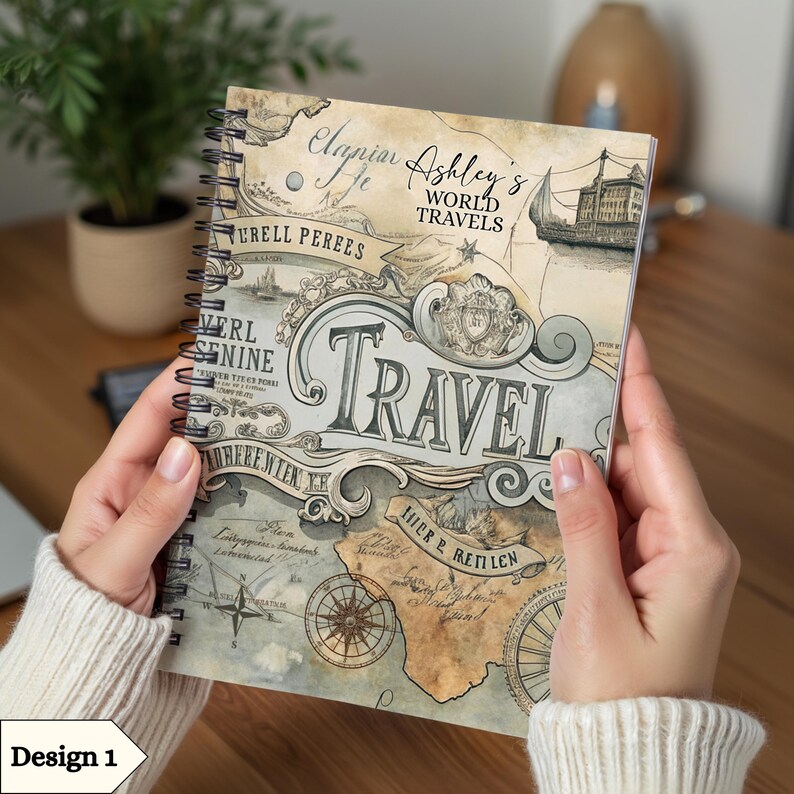 Personalized Travel Journal: Adventure Diary, Vacation Planner - Etsy