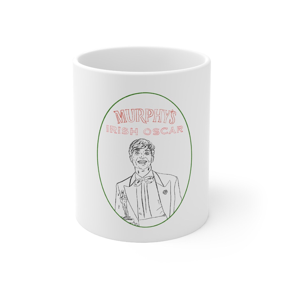 Celebrate Cillian Murphy Irish Oscar Winner Ceramic Coffee Cups 11oz ...