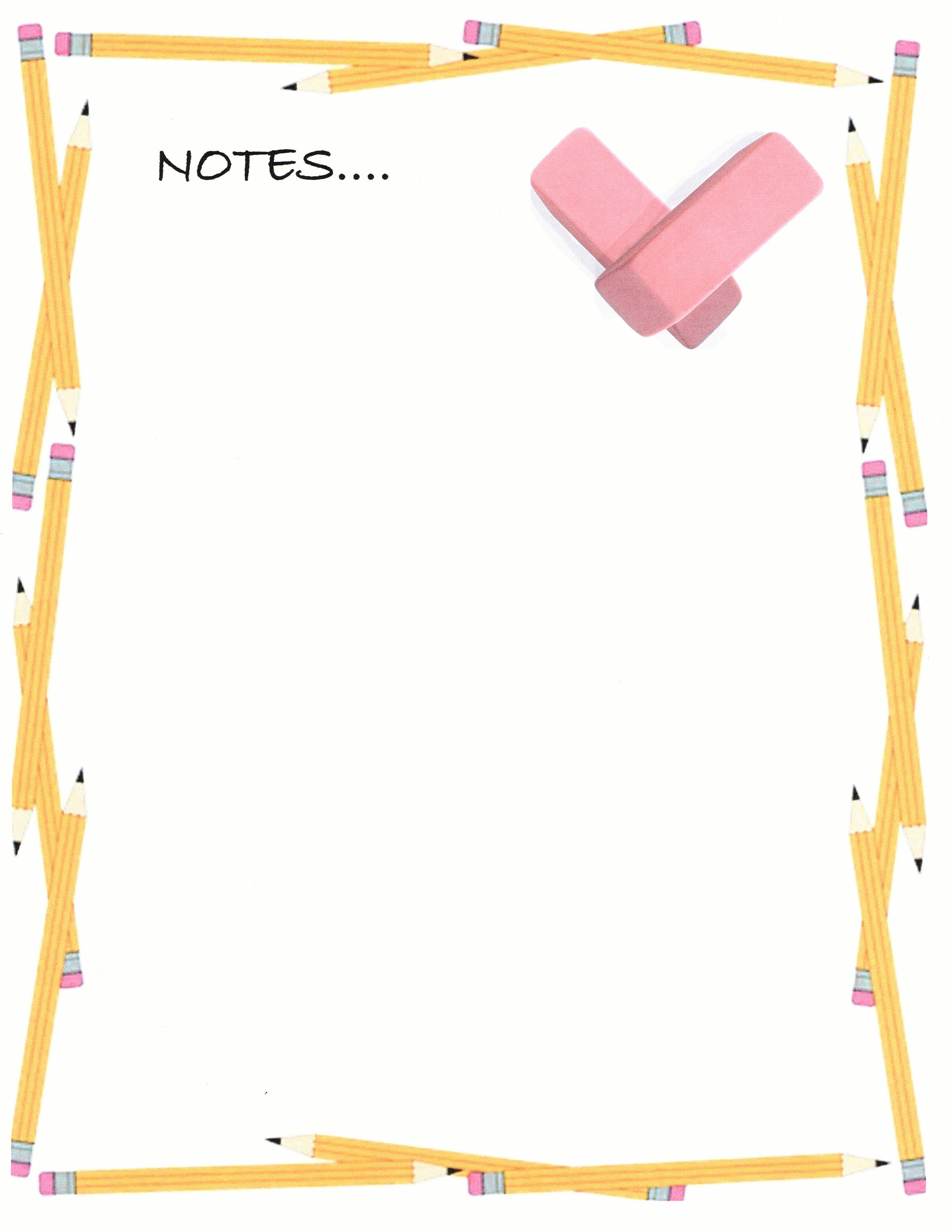 Printable Substitute Note With Pencils , While You Were Away - Etsy