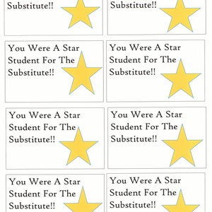 Printable Substitute Note Pack , While You Were Out - Etsy