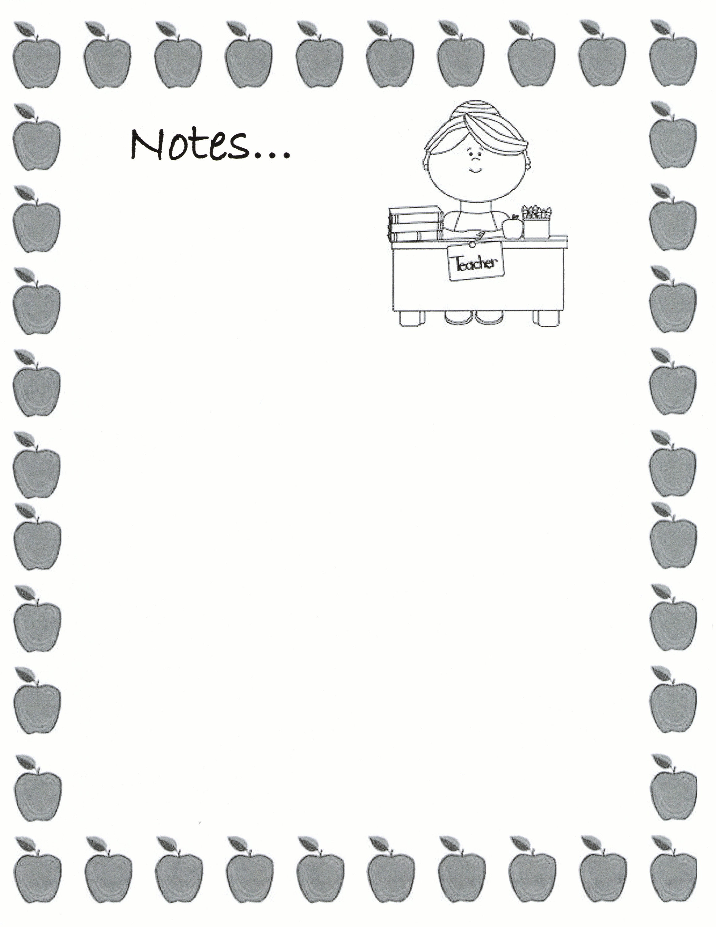 Printable Substitute Note B&amp;W School Supplies, While You Were Out - Etsy
