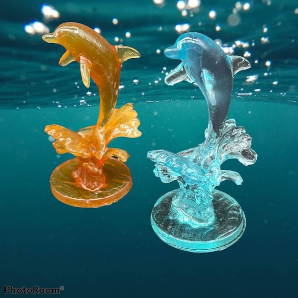 Dolphin Figurine 3d Printed - Etsy