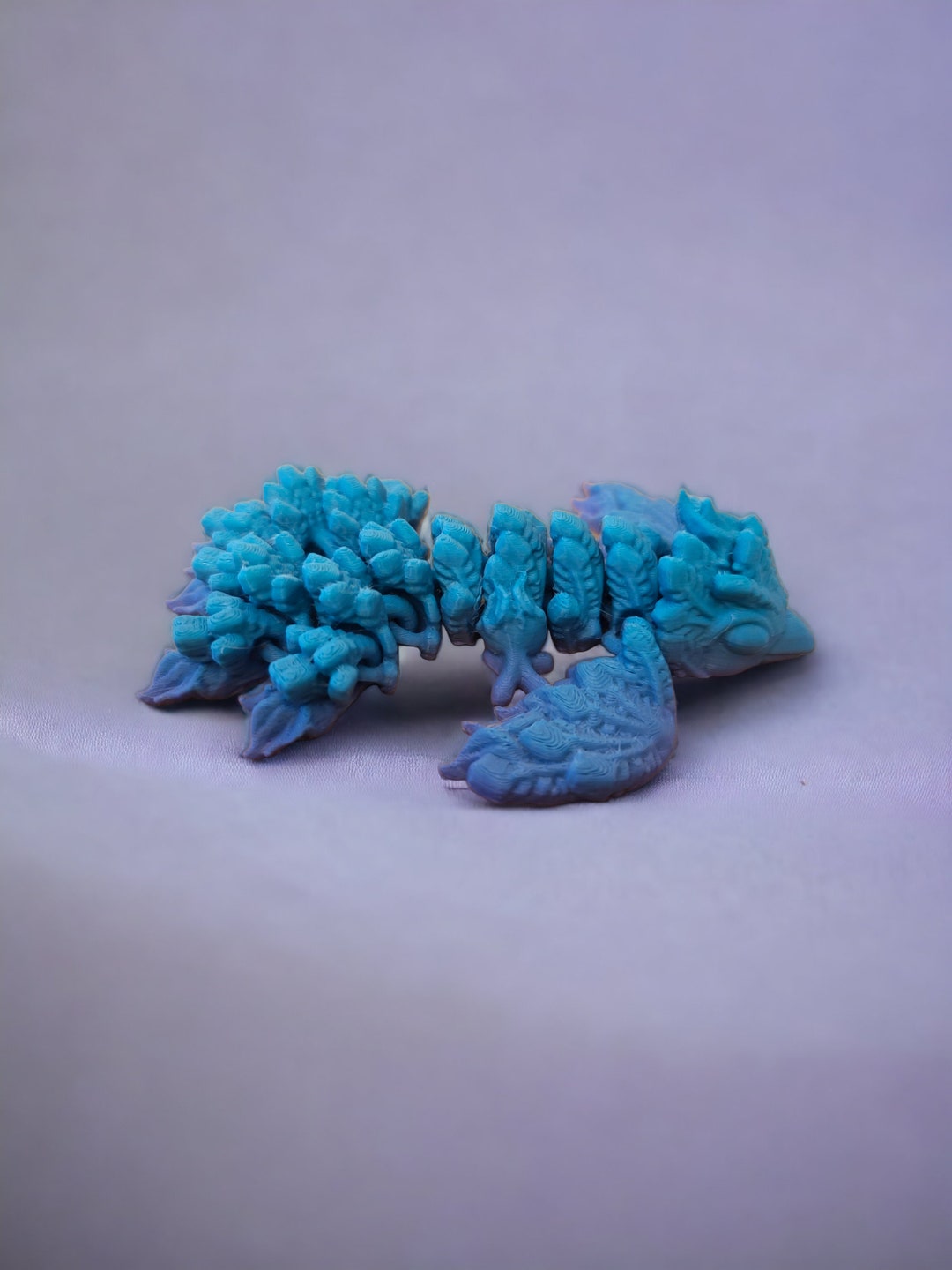 3d Print Phoenix, Tiny Phoenix, Bird Dragon, Child Birthday Gift, Glow ...