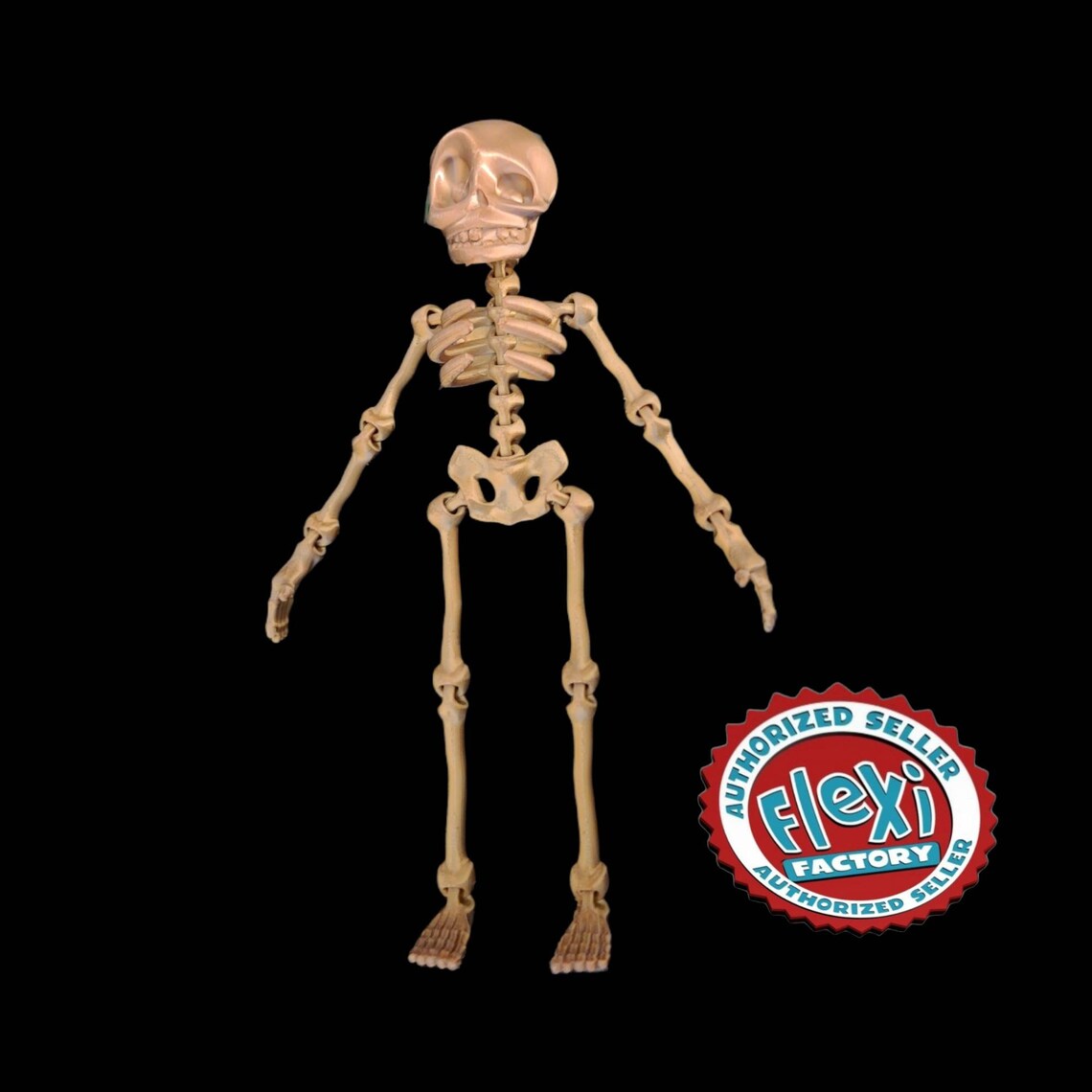 3D Printed Flexible Skeleton: Halloween Party Decor, Cosplay Prop - Etsy