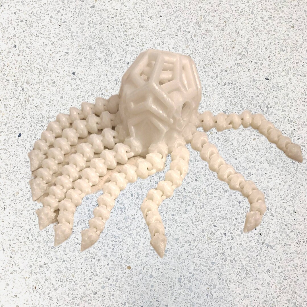 3D Printed Void Octopus Fidget Toy: Easter Basket Stuffer - Etsy