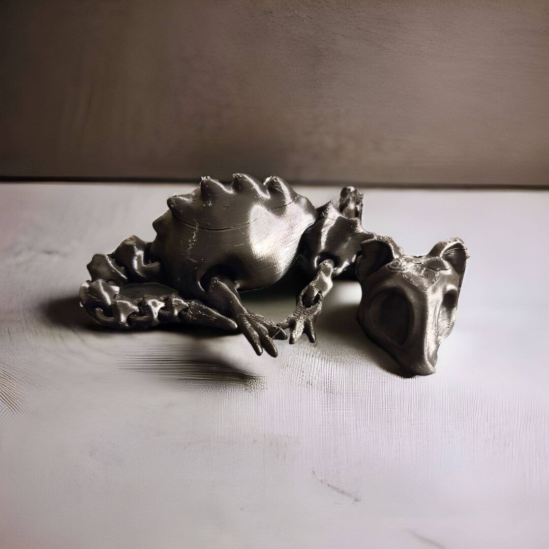 3D Printed Bone Rat: Halloween Prank Toy, Glow in Dark Option - Etsy