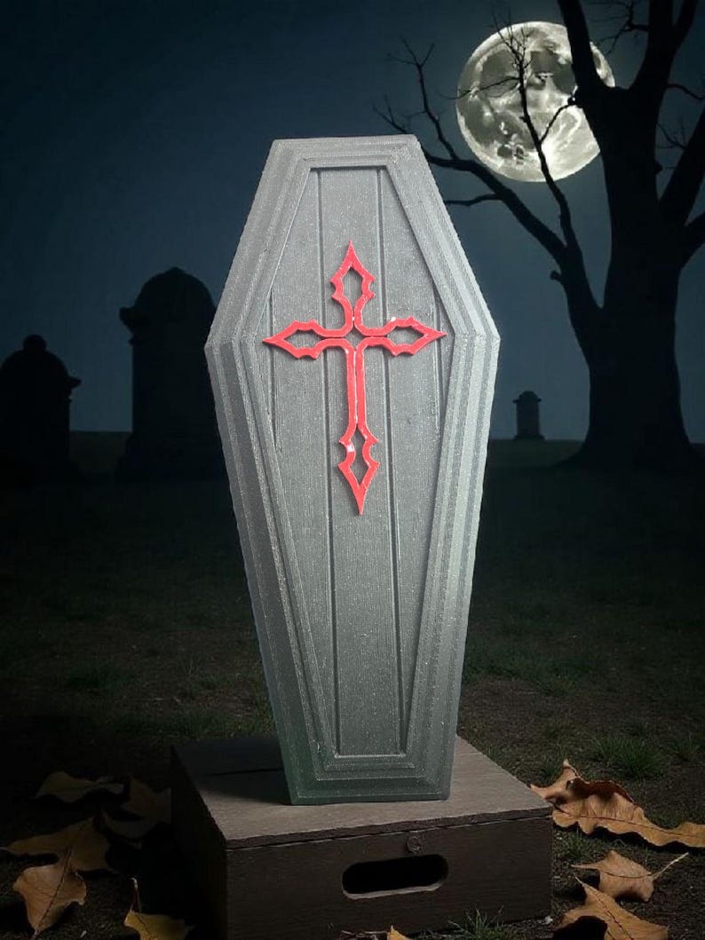 3D Printed Posable Robot Action Figure With Coffin - Dummy 13 ...
