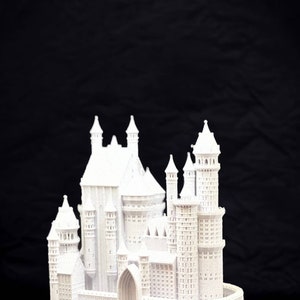 3D Printed Castle Figurine: Fairytale Architecture, Royal Decor - Etsy