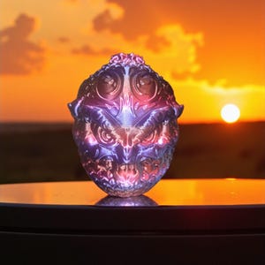 Skullguard Dragon Egg: 3D Print, Container, Household Decoration, Gift ...