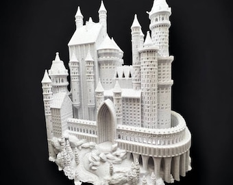 Castle Mini STL File for 3D Print (Download Now) - Etsy