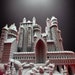 3D Printed Castle Figurine: Fairytale Architecture, Royal Decor - Etsy