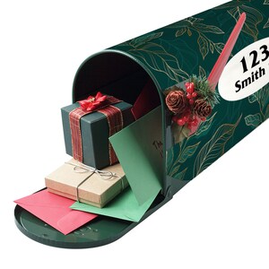 Custom Mailbox Cover, Custom Personalized Magnetic Mailbox Cover ...