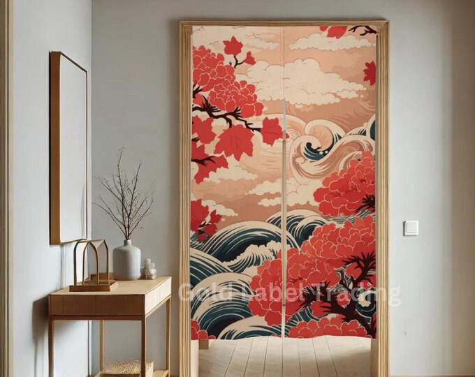 Noren Japanese Door Window Curtain Japanese Art Doorway Curtain Window ...