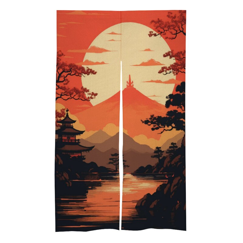 Noren Curtain - Etsy