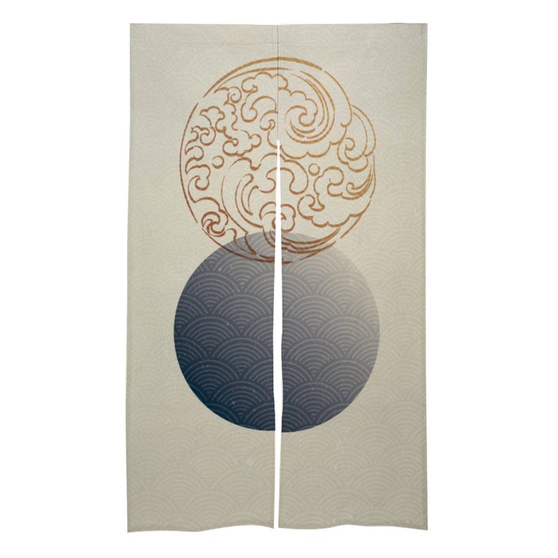 Japanese Noren Japanese Door Curtain Japanese Pattern Hemp - Etsy