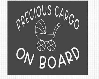 Precious Cargo Decal - Etsy