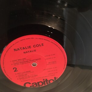 Natalie Cole Natalie, 1976, LP Record Album, 12" Vinyl, 33 RPM - Etsy