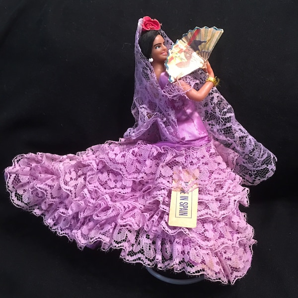 Purple Spanish Dress - Etsy