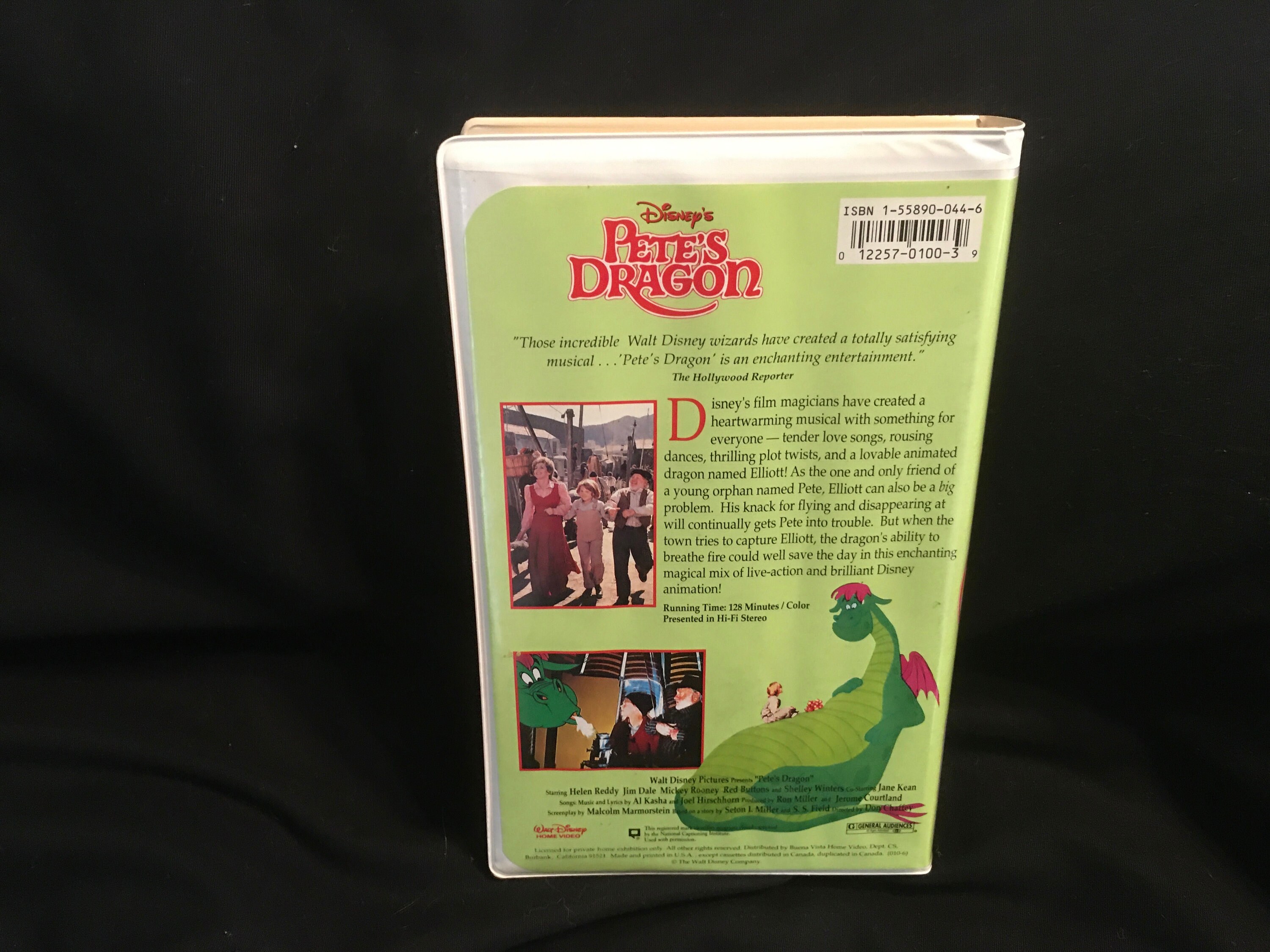 Pete's Dragon Walt Disney VHS Tape W/ Case - Etsy Canada