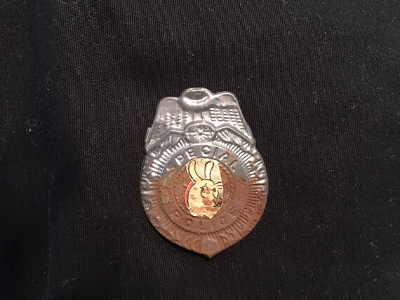 1960's Tin 2'' Toy Police Badge Perryton Texas - Etsy