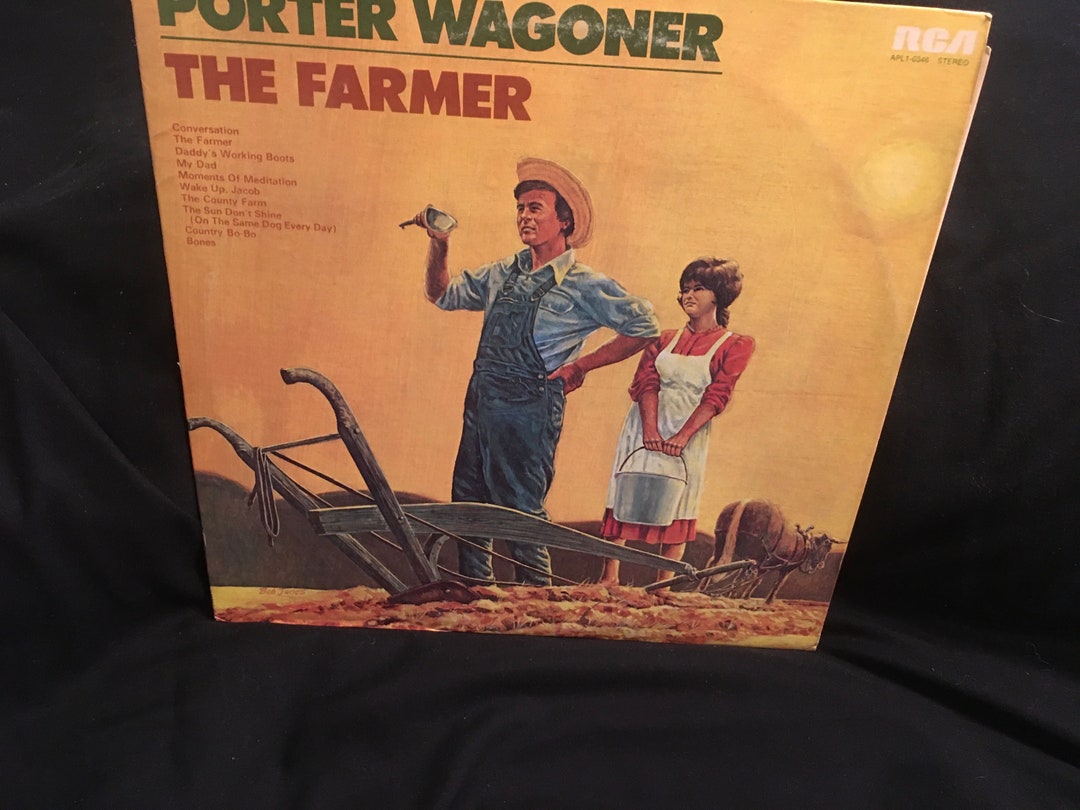 Porter Wagoner the Farmer, 1973, LP Record Album, 12" Vinyl, 33 RPM - Etsy