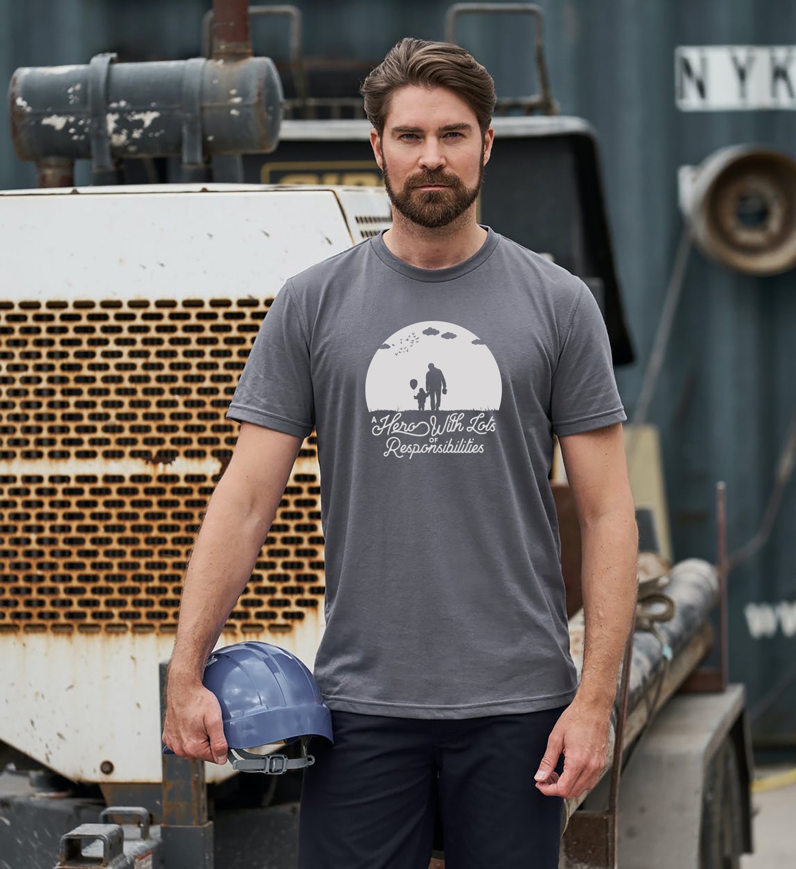 Father Hero SVG Dad SVG Fathers Day Design EPS Png Dxf Cricut Cut Files ...