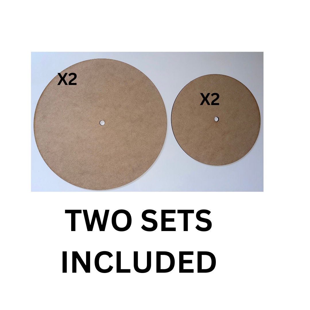 Tiered Tray Inserts, 2 Sets, Tier Tray, Add-ons, Large and Small ...