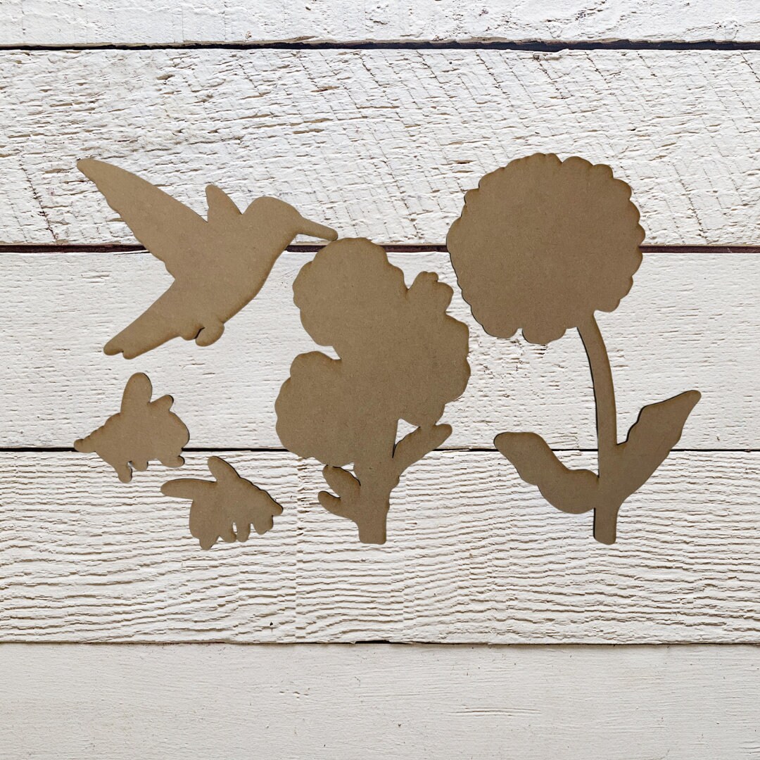 Peaceful Garden, Cutouts, DIY - Etsy