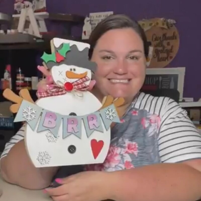 Snowman Banner - Etsy