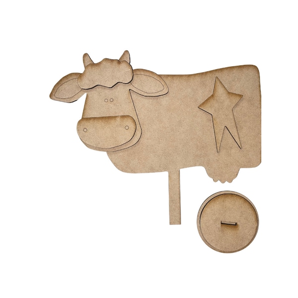 Cardboard Cow - Etsy
