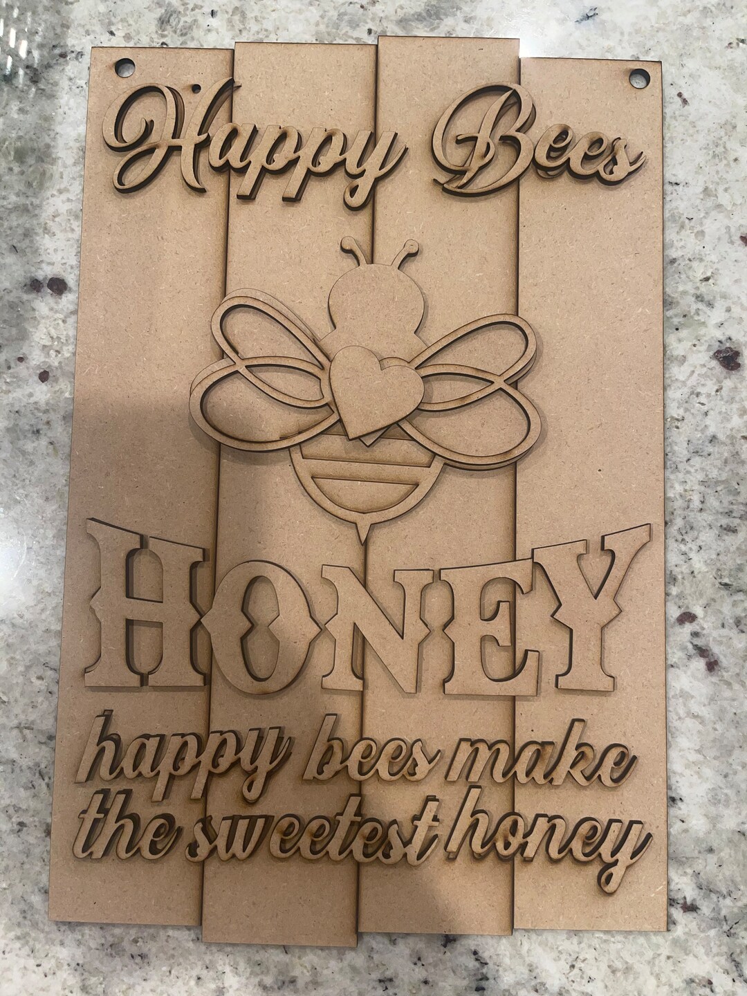 Honey Bee, Sign, Pallet, Happy Bees, DIY - Etsy
