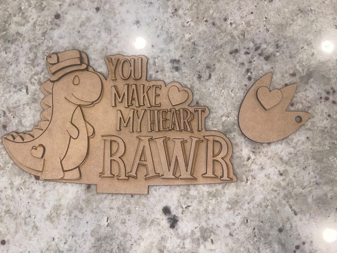 Dinosaur Valentine, Insert, Basket, DIY - Etsy