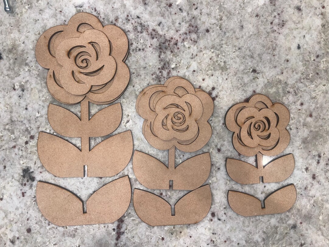 Standing Roses, DIY - Etsy