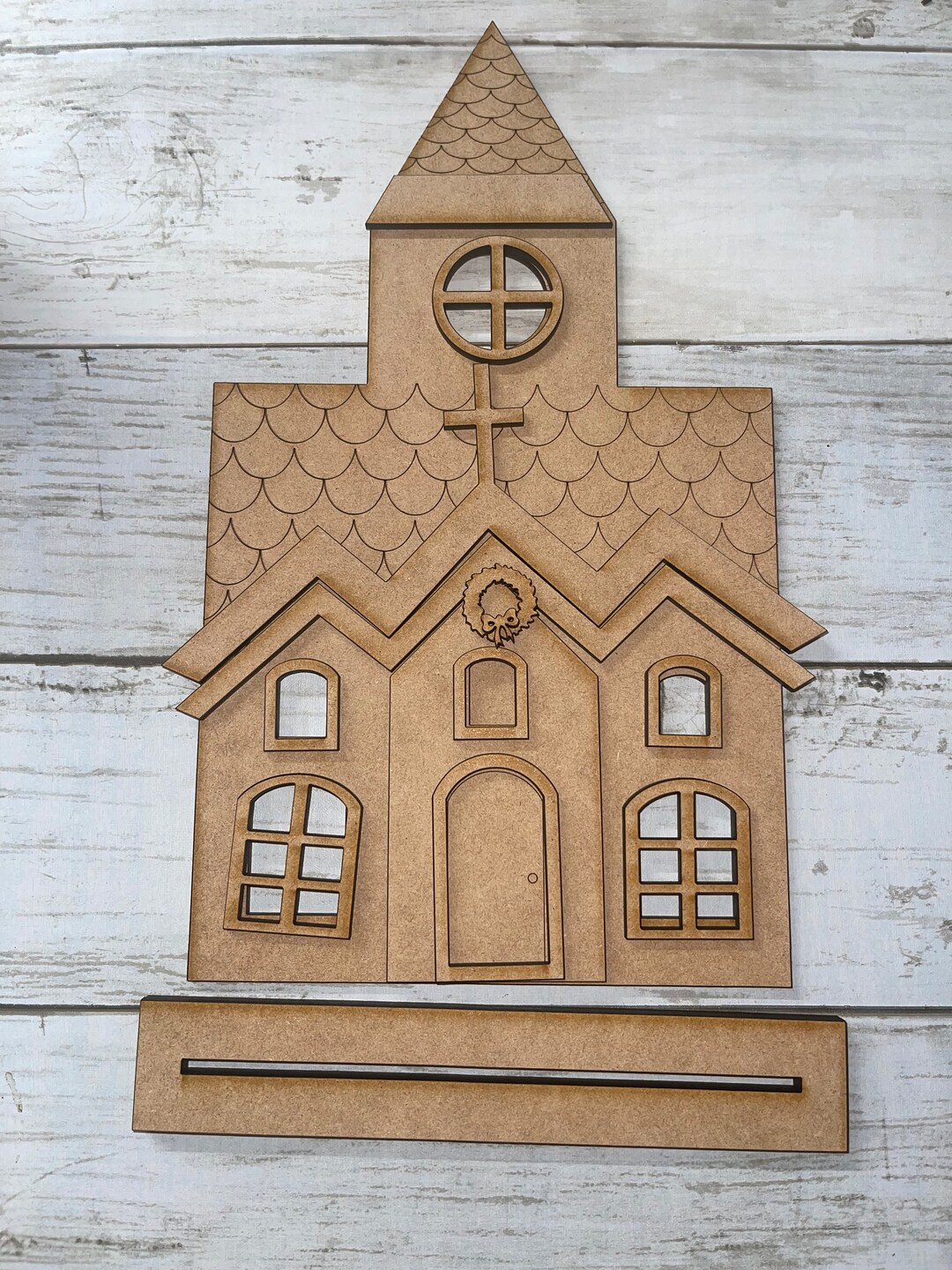 Standing Church Cutouts, Shelf Sitter, DIY - Etsy