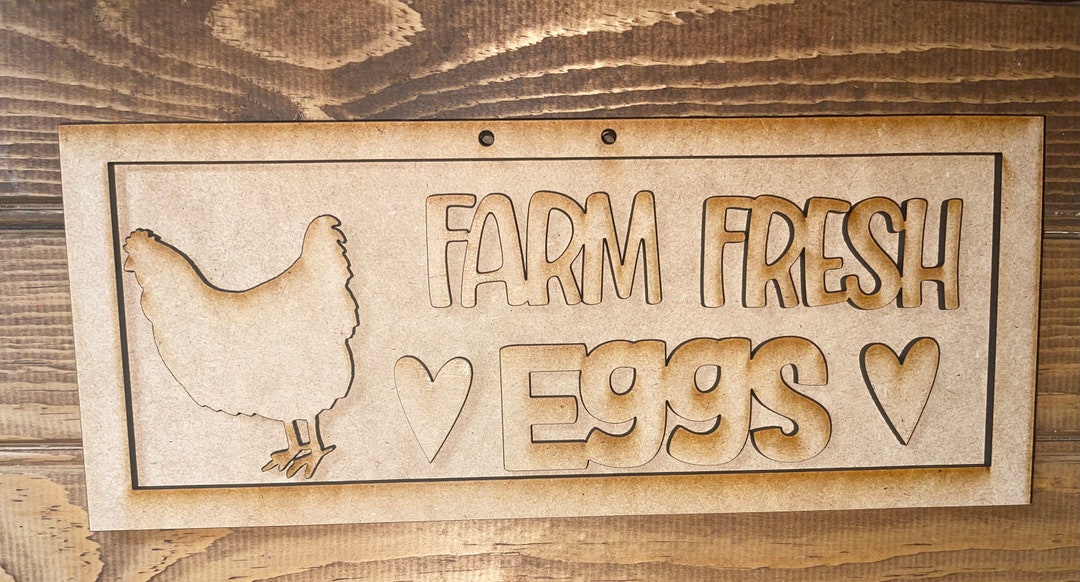 Farm Fresh Eggs, Signs, DIY - Etsy