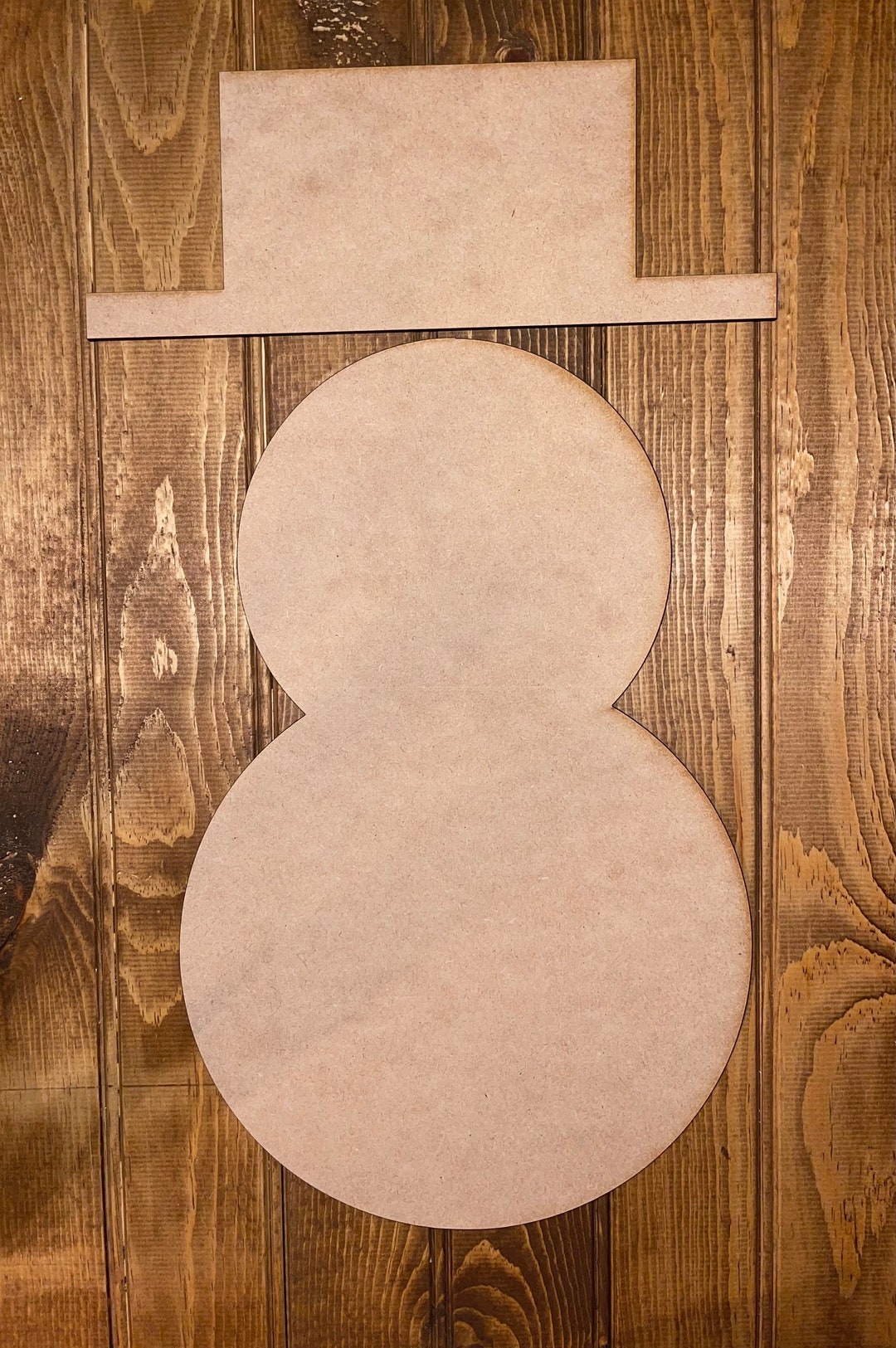 Snowman Cut Out, Blank Cut Out, Wood, Snowman, Top Hat, DIY, Laser Cut ...