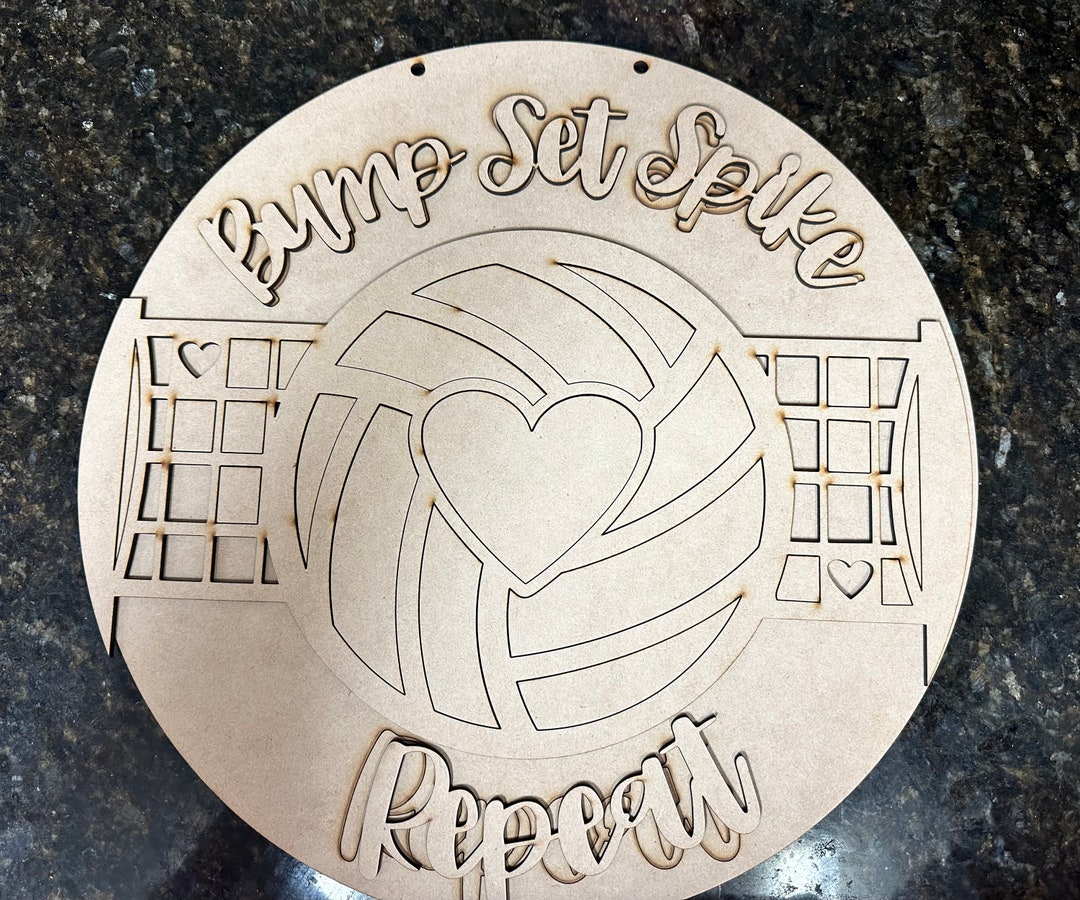 Volleyball Door Hanger, DIY - Etsy