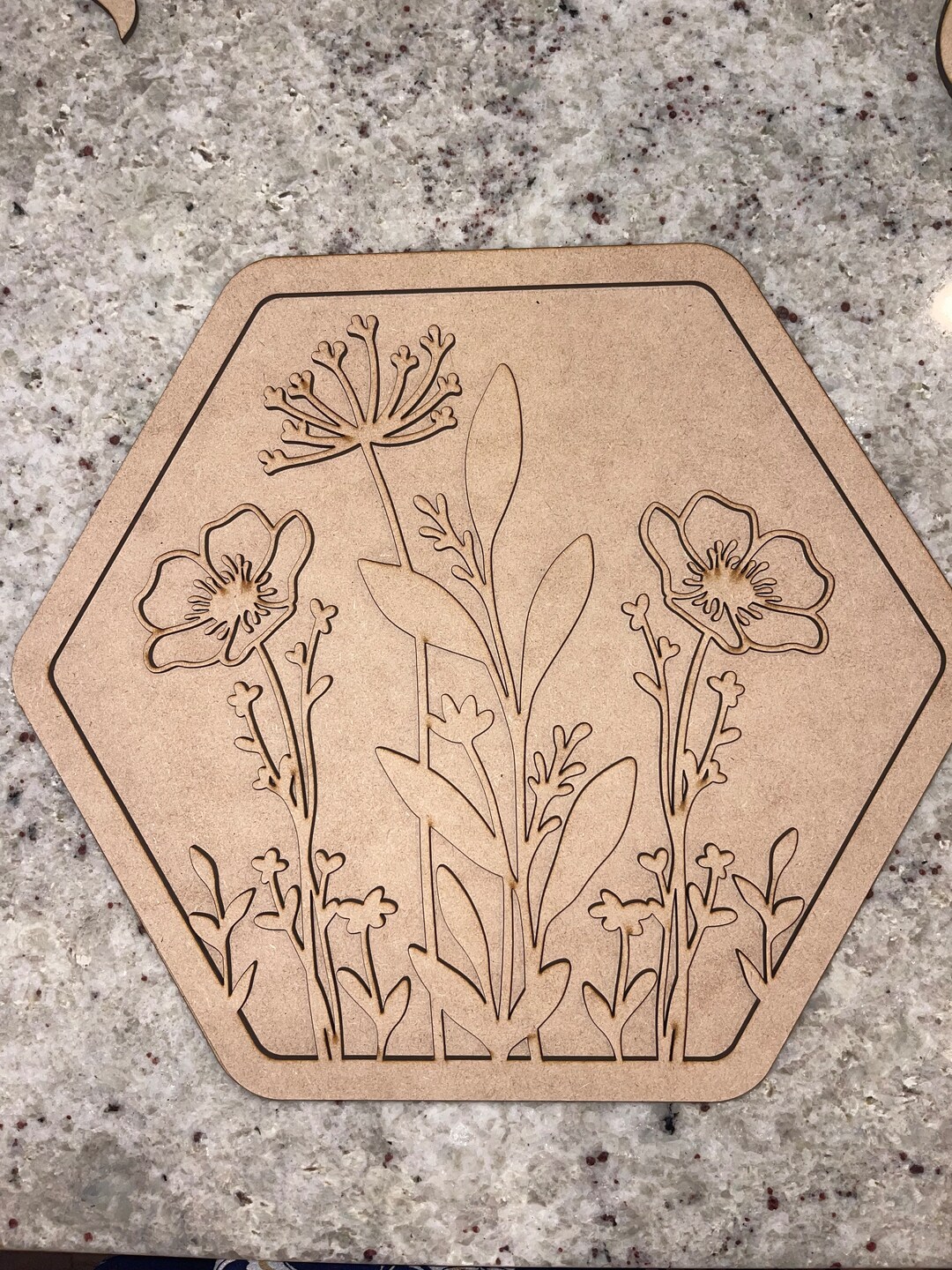 Octagon, Flower, Sign, DIY - Etsy