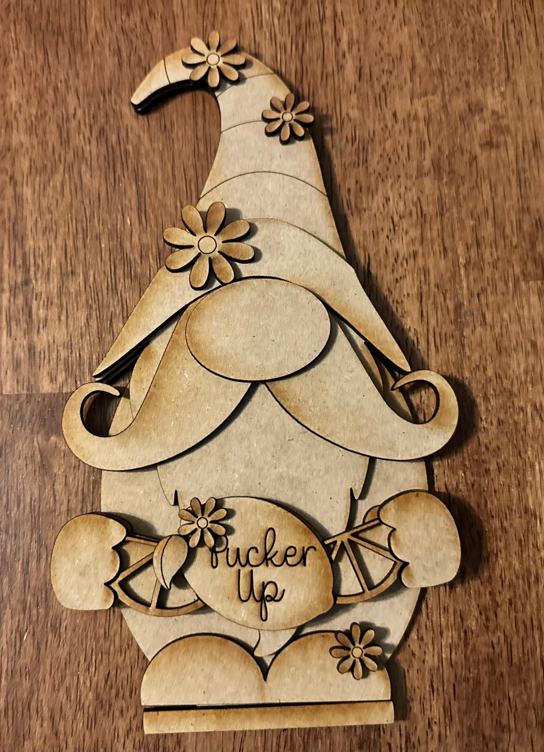 Lemon Gnome, Pucker Up, Standing Gnome, DIY - Etsy
