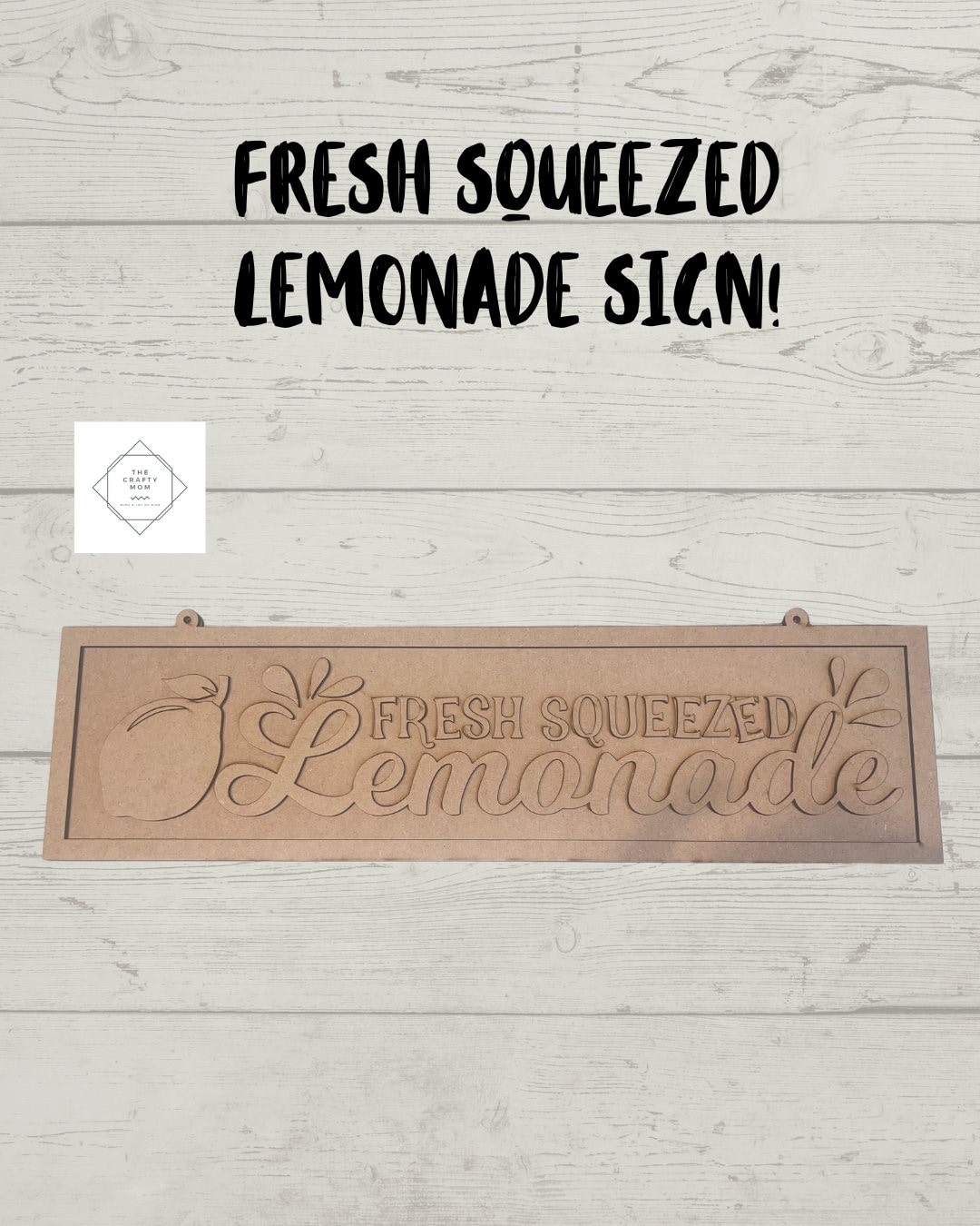Lemonade Sign, Fresh Squeezed, DIY - Etsy