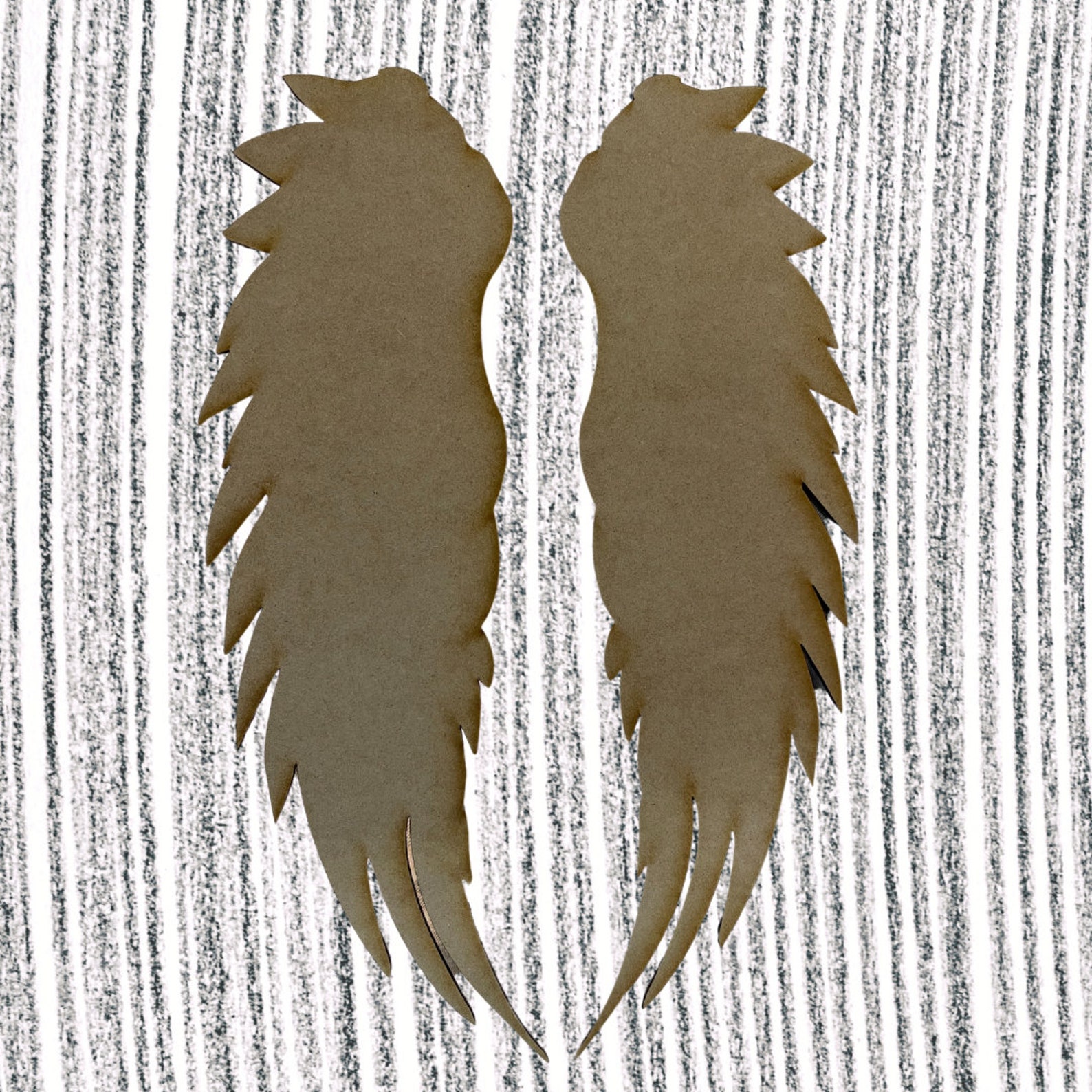 Wings Blank Cutouts Diy Wing All Seasons Silk Screen | Etsy