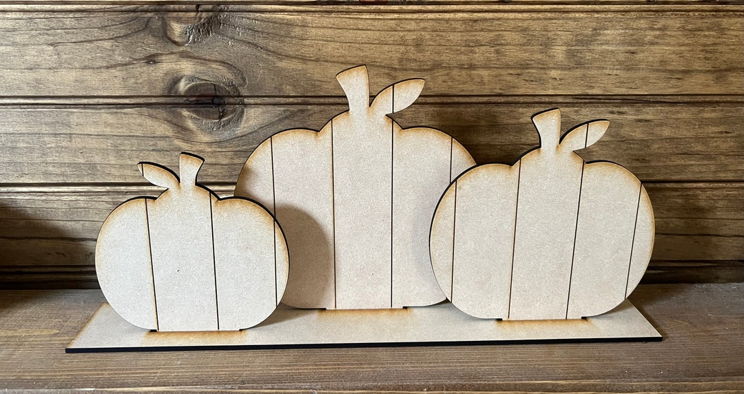 Shiplap Pumpkins, Standing, DIY - Etsy