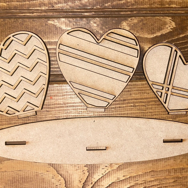 Standing Heart - Etsy