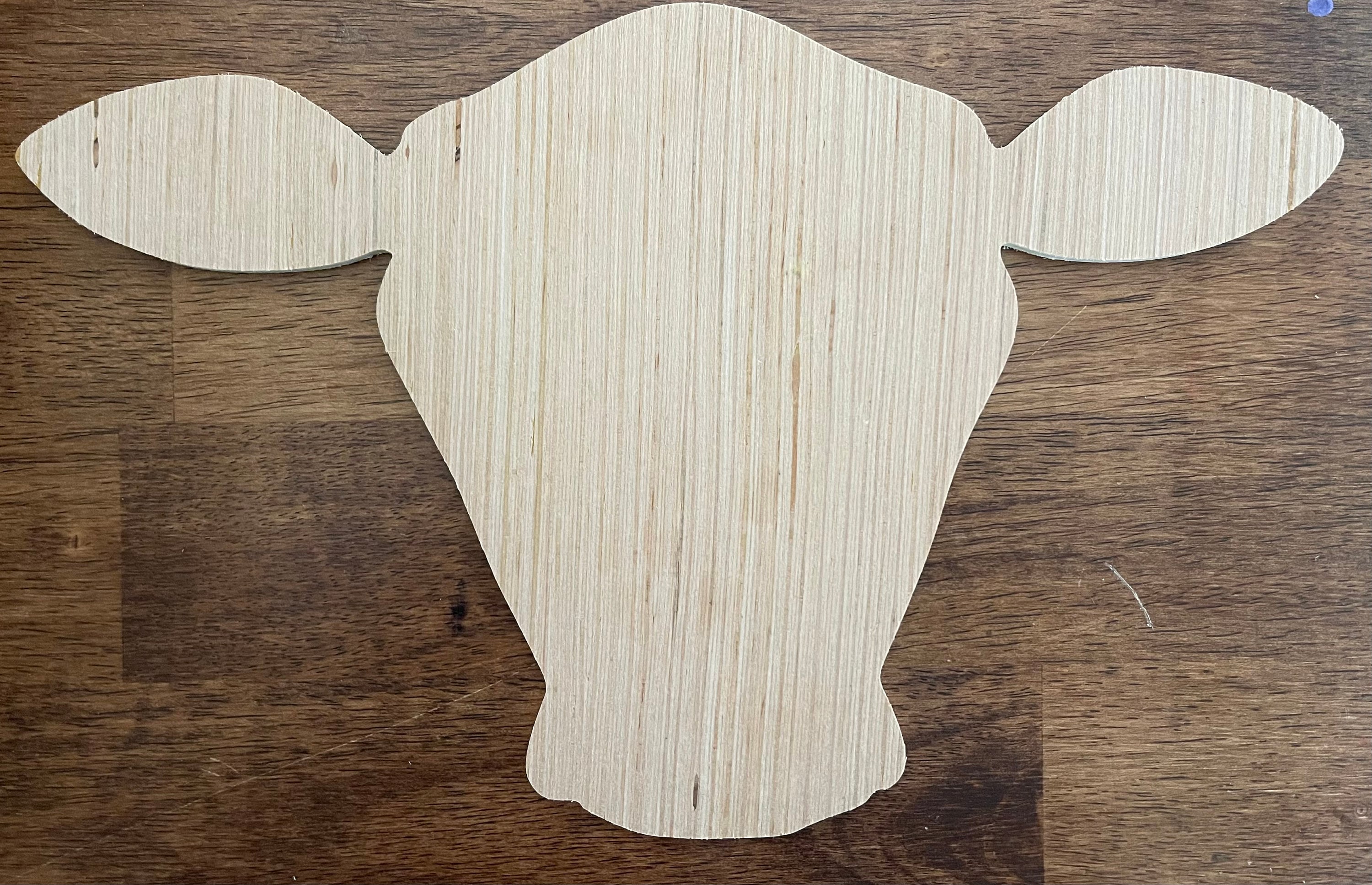 Cow Cutout DIY - Etsy