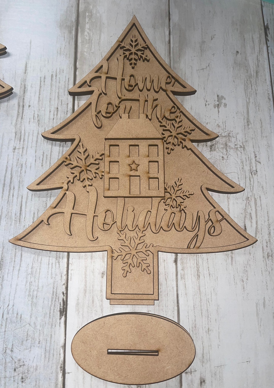 Standing Decorative Tree, Shelf Sitter, DIY - Etsy